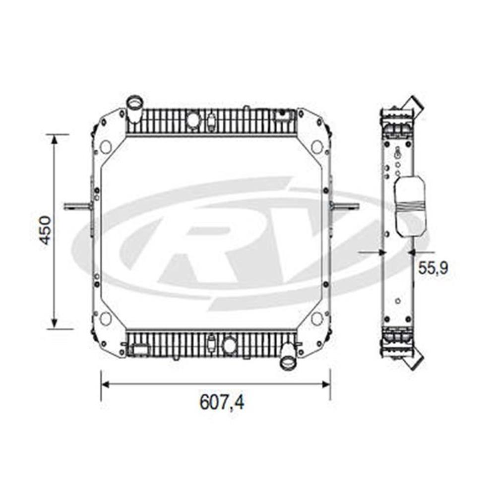 RADIADOR VISCONDE - 12027